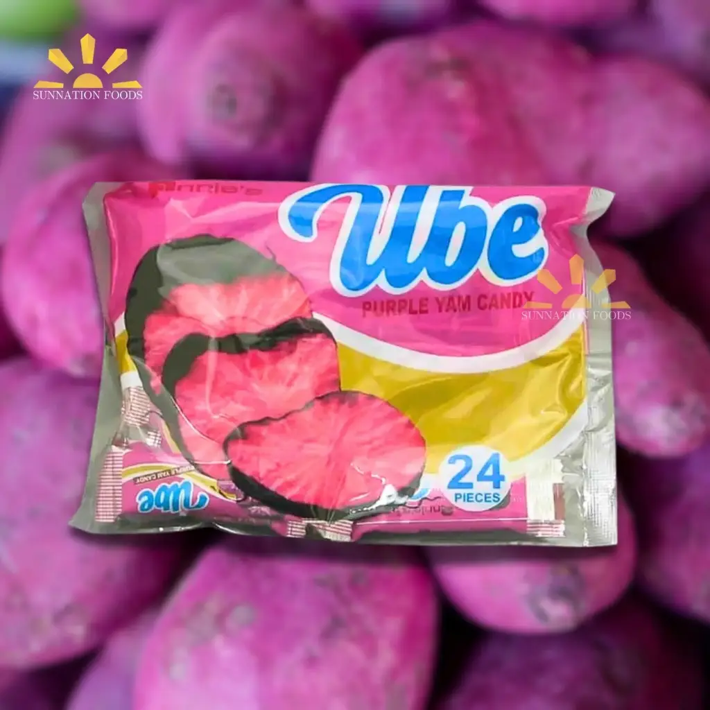 Annie's UBE Purple Yam Candy 20x145g | Sunnation Foods