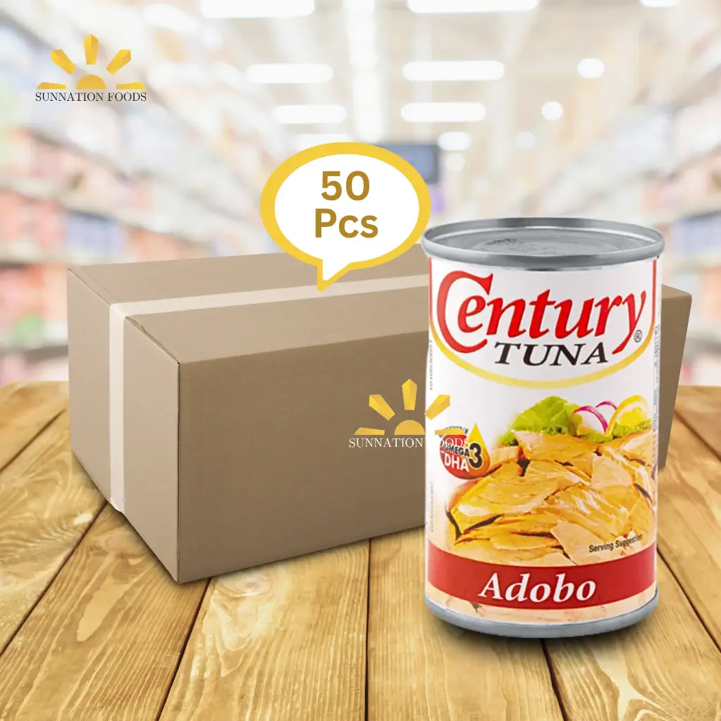Century Tuna ADOBO_50x155g | Sunnation Foods