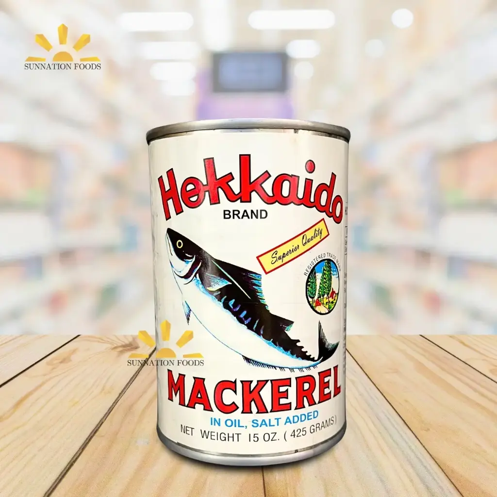Hokkaido Mackerel In OIL 12x425g (Inner) | Sunnation Foods