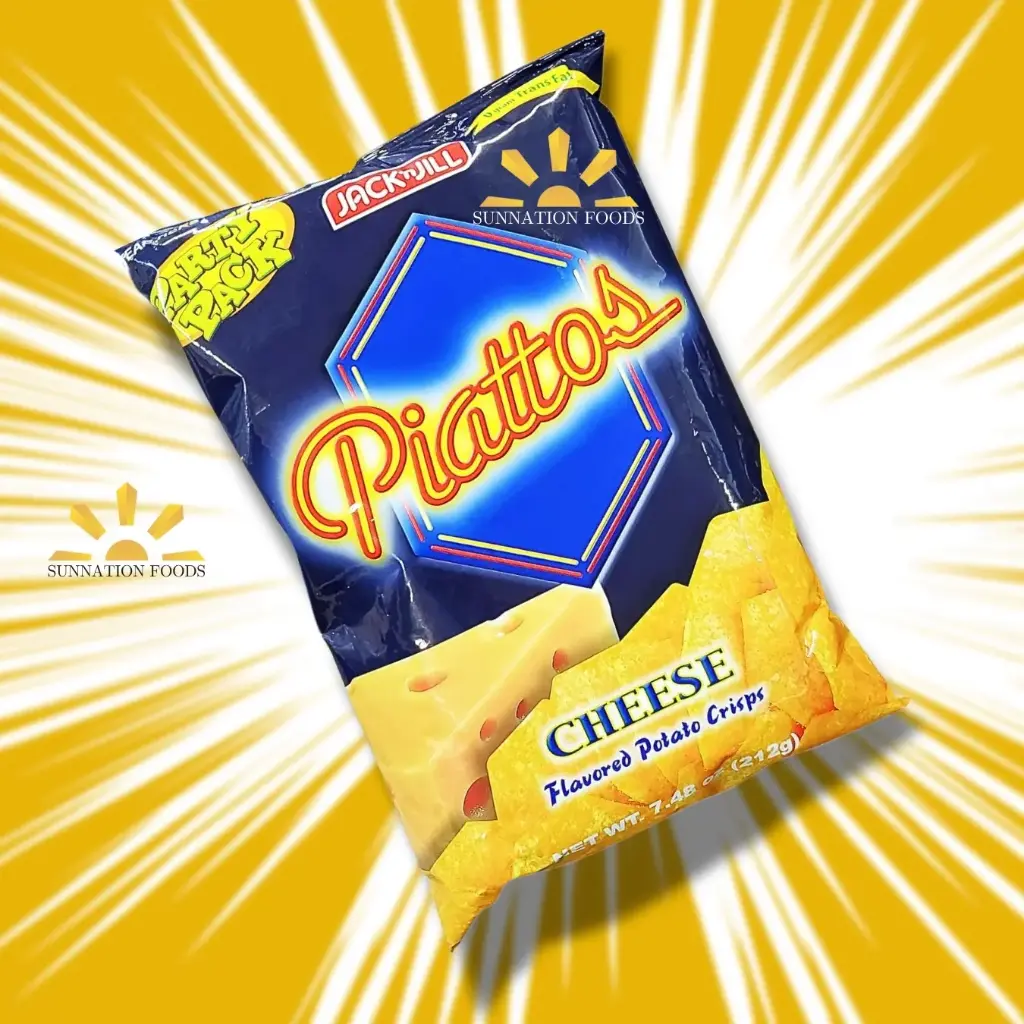 JJ Piattos CHEESE Party Pack 18x212g | Sunnation Foods