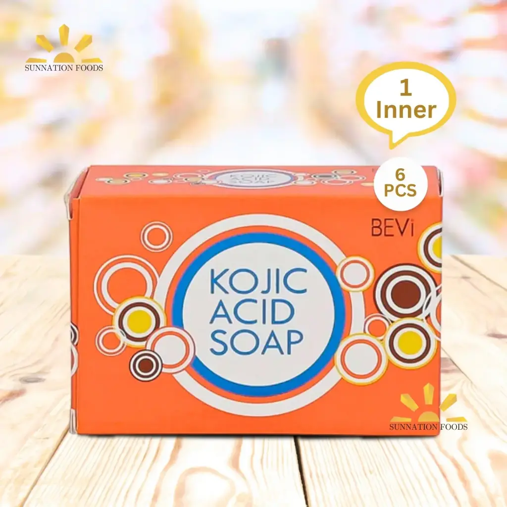 Kojic ACID Soap 6x140g (Inner) | Sunnation Foods