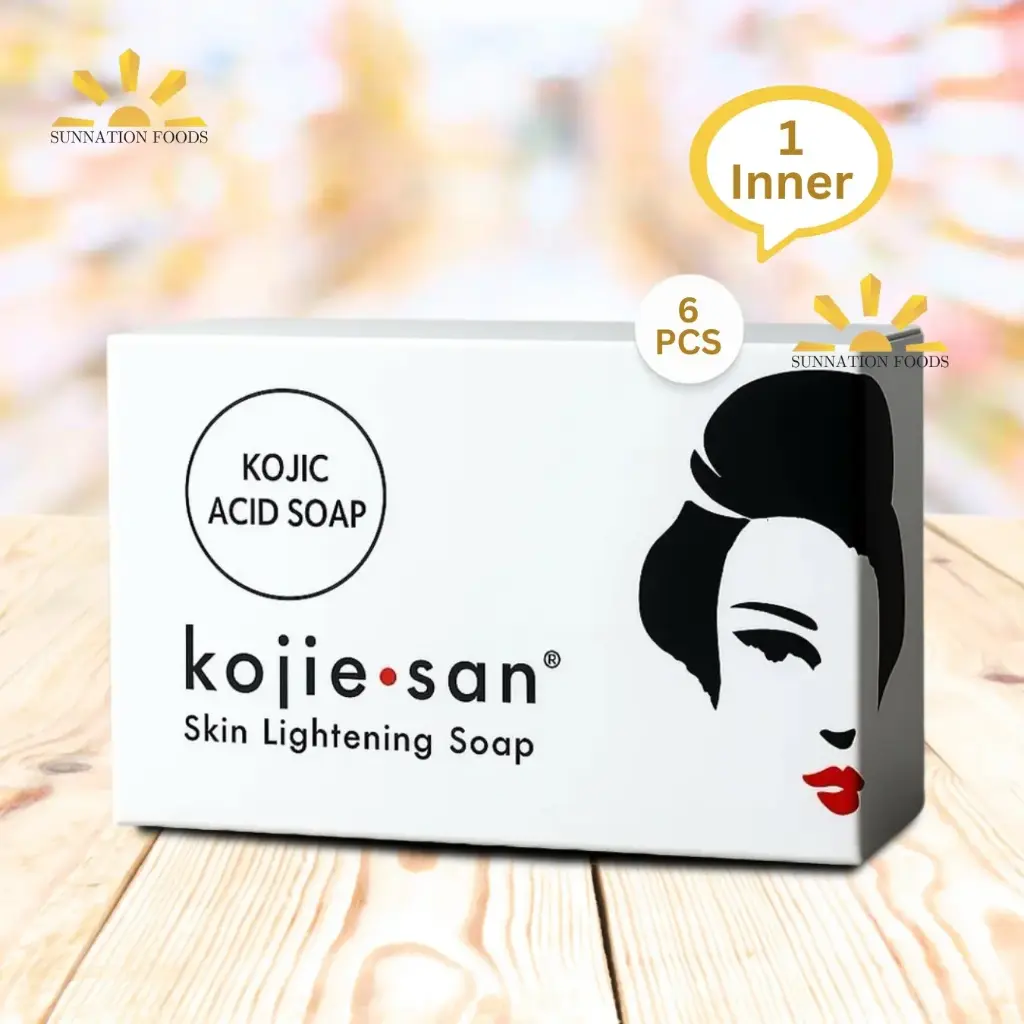 Kojie San Skin Lightening SOAP 6x135g (Inner) | Sunnation Foods