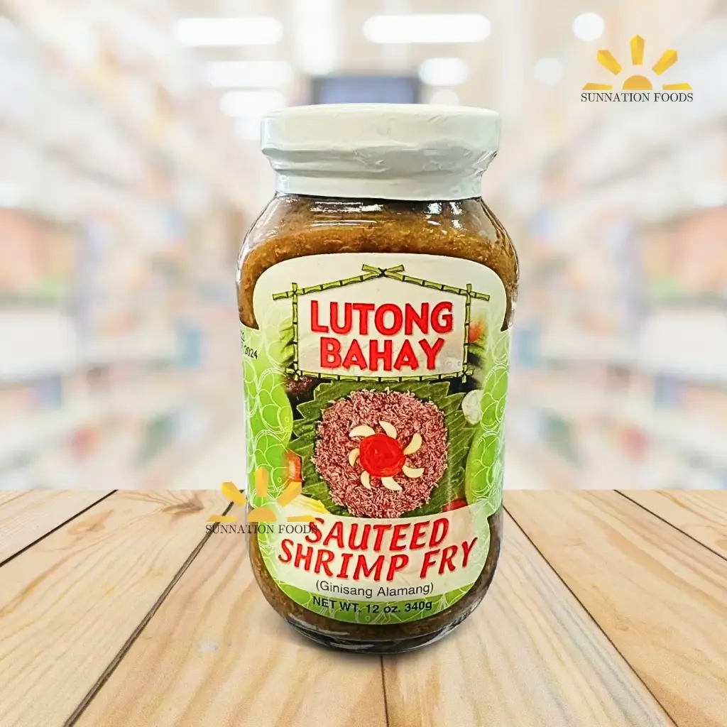 Lutong Bahay SAUTEED SHRIMP Fry (Ginisang Alamang) 24x340g | Sunnation Foods