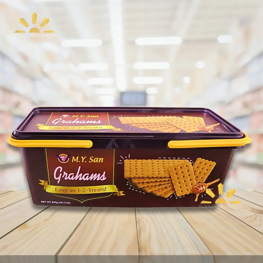 M.Y. San GRAHAMS Cracker TUB 8x800g | Sunnation Foods