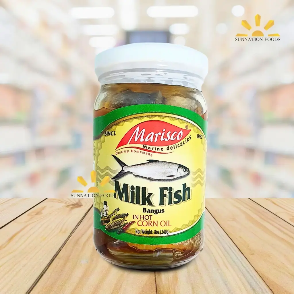 Marisco MILKFISH BANGUS In Hot Corn Oil 24x240g | Sunnation Foods