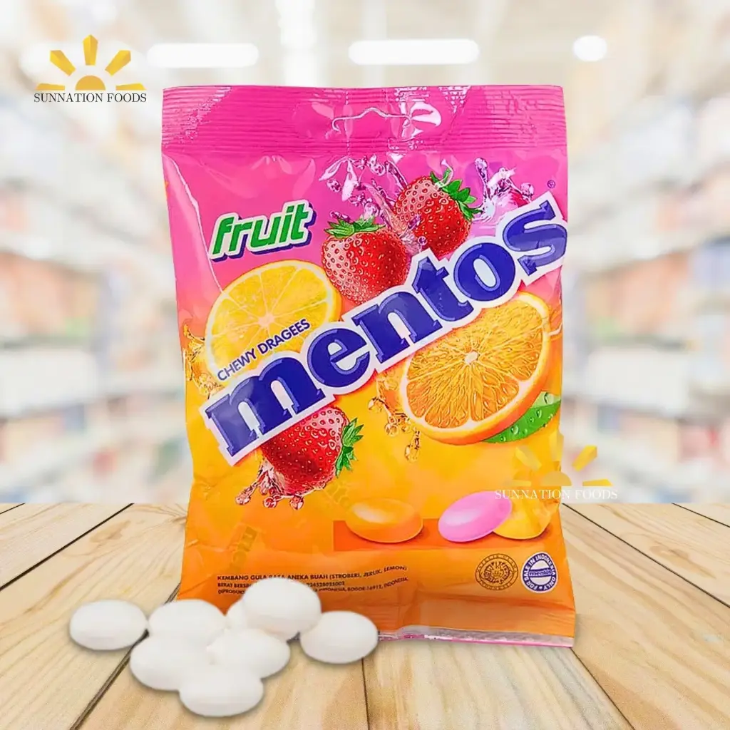 Mentos FRUIT Candy 40x135g | Sunnation Foods