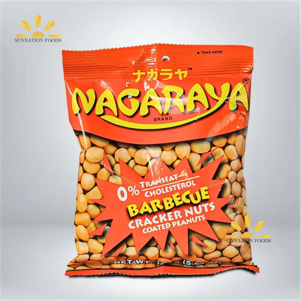 Nagaraya Cracker Nut BBQ 48x160g | Sunnation Foods