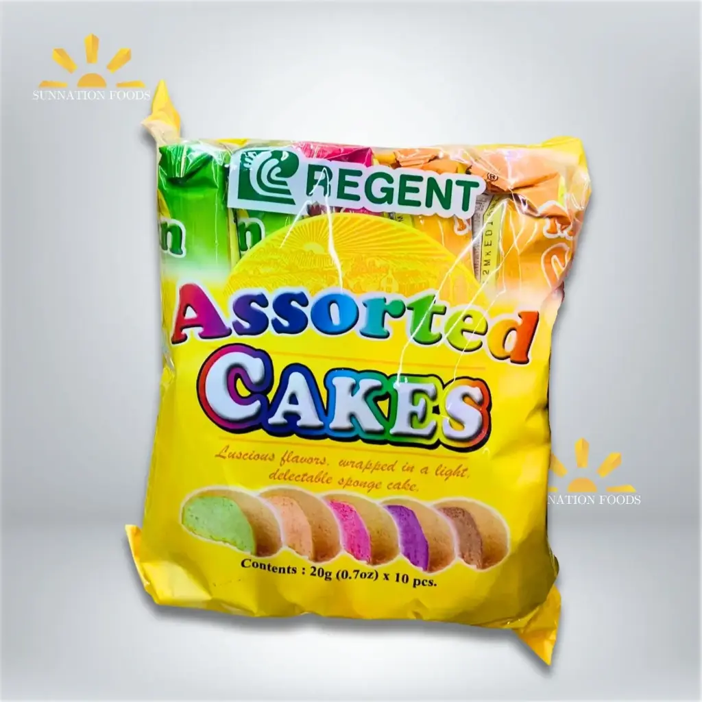 Regent Cake ASSORTED 8x10'sx20g | Sunnation Foods