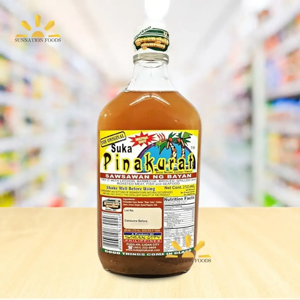Suka Pinakurat Spiced Nat Coco Vinegar 24x375ml | Sunnation Foods